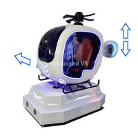 China 9D VR Helicopter Simulator 280x125x220cm 200kg Capacity 3 Dof Motion for sale