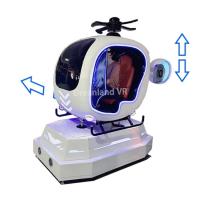 China 9D VR Helicopter Flight Simulator 280x125x220cm 250kg Capacity for sale