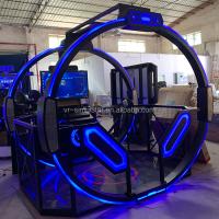 China 9D VR Simulator Game Machine 60 Games Included 200kg Max Capacity 300x300x250CM for Commercial Use for sale