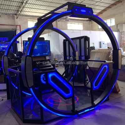 China 9D VR Simulator Game Machine 60 Games Included 200kg Max Capacity 300x300x250CM for Commercial Use for sale