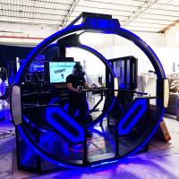 China 9D VR Simulator Game Machine 60 Games Included 200kg Max Capacity 300x300x250CM for Commercial Use for sale