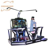 China 9D VR Simulator 250x250x240cm 42in LCD Screen HTC VIVE Compatible 110V 220V for sale