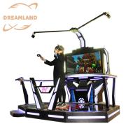China 9D VR Simulator 250x250x240cm 42in LCD Screen HTC VIVE Compatible 110V 220V for sale