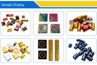 China SC-400 Chocolate Fold Wrapping Machine chocolate bar wrapping machine cellophane packing machine for sale