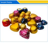 China SC-400B Special shape chocolate foil wrapping machine for sale