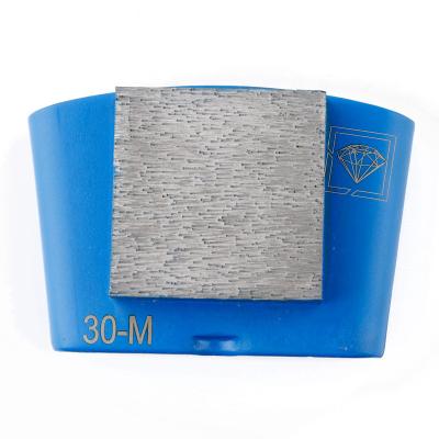 China Square Segment  Redi Lock Diamond Grinding Shoes for Husqvarna for sale