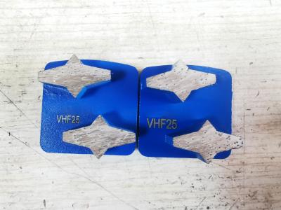 China Double Star Segments  Redi Lock Diamond Grinding Shoes for Husqvarna for sale