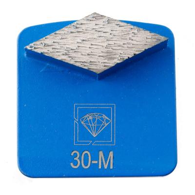 China Single Rhombus Segments  Redi Lock Diamond Grinding Shoes for Husqvarna for sale