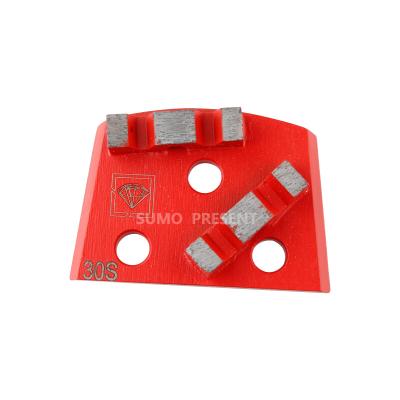 China Double W Segments Diamond Grinding disc for Lavina for sale