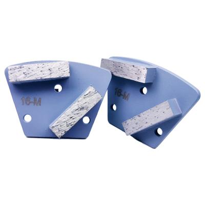 China Factory  CPS Concrete Grinding Diamond Tools with Double 15mm rectangular blade customized blade shape for sale