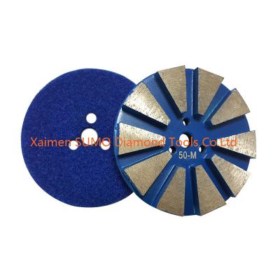 China High Efficiency Concert Grinding Disc Quick Epoxy Removal Diamond Grinding Tools for sale