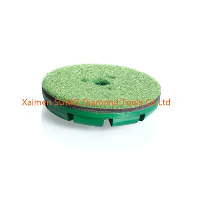 China Velcro Backed Concert Grinding Disc 10 Beveled Edge Segments for sale