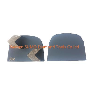 China Lavina Grinders Concrete Grinding Tools With Double Arrow Segments for sale