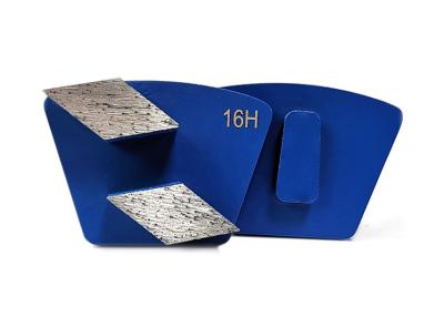 China Concrete Grinder Diamond Grinding Tools With Double Rhombus Segments for sale