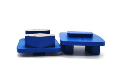 China Good Sharpness Husqvarna Grinding Diamonds Double Hexagon Segments for sale