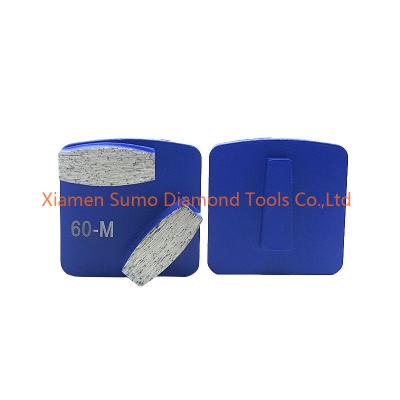 China Oval Shape Concrete Grinding Disk Durable Diamond Grinding Tools for sale