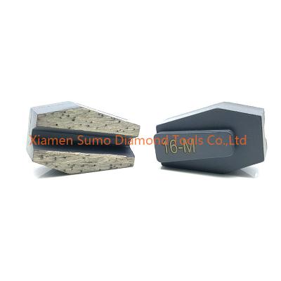 China Durable Concrete Grinding Segments Redi Lock Diamond Segments For Schwamborn Grinder for sale
