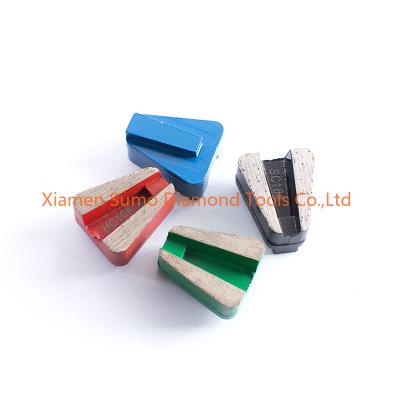 China V Seg Scanmaskin Concrete Grinding Block 40*34*11 Compact Structure for sale