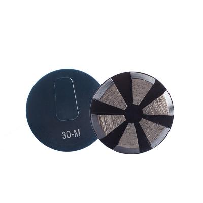 China Beveled Edge Segment Concrete Grinding Disc Terrco Grinder Use for sale