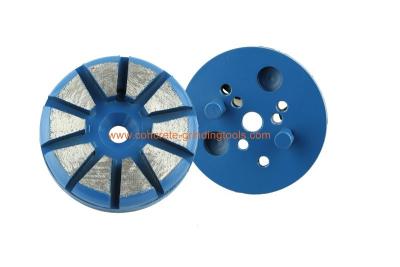 China Quick Change multi-segment diamond concrete grinding tools for concrete grinder for sale