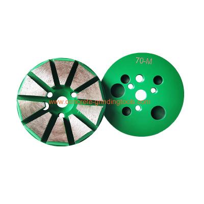 China Quick Change Multi-Segment concrete grinding tools for concrete grinder for sale