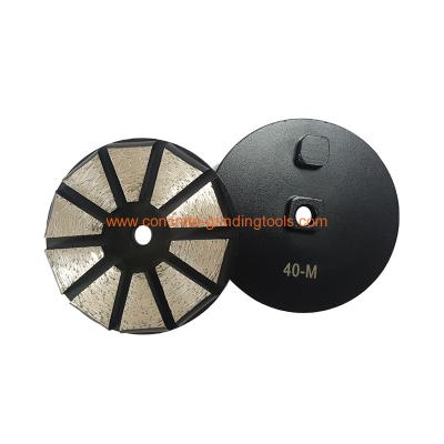 China Quick Change Multi-segment diamond concrete grinding tools for concrete grinder for sale