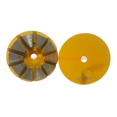 China Multi Segments  Concert Grinding Disc Quick Change For Concrete Grinder for sale