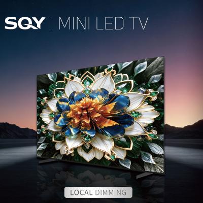 China SQY 75-inch Class D Series Mini-LED Smart TV with 4K UHD QLED Display and Native 144Hz Refresh Rate for sale
