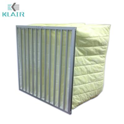 China F5-F9 Synthetic Bag Pre Air Filters , Secondary Air Filter For Cleanroom for sale