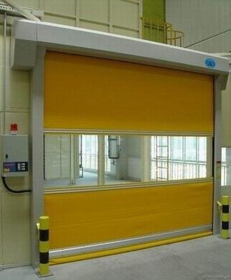 China Fogging Mist Stainless Steel Air Shower with Automatic PVC Rolling Door for sale
