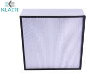 China Mini Pleat HEPA Dust Collection Filter For High Grade Purification Equipment for sale