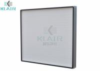 China Glass Fiber Pleated Hepa Filter , Air Filter For Industrial Hvac System for sale
