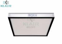 China Clean Room Ulpa / Hepa Air Filter Rigid Cell Sides Panel For Terminal Filtration for sale