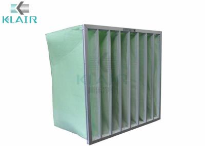 China Glass G4 Effective Bag Air Filters ISO EPM10 With High Coarse Dust Holding Capacity for sale