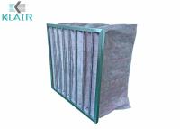 China Glass Fiber Bag Air Filters M5 M6 F7 Efficiency Industrial Application for sale