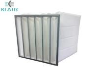 China Compact Bag Air Filters Class G3 Industrial ISO Coarse 65% With Robust Construction for sale