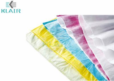 China Synthetic Bag Filter Media Roll , M5 To F9 Air Conditioner Filter Material for sale