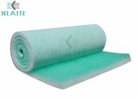 China Glass Fiber Paint Stop Filter , Dust Filter Material Roll With 13pa Initial Resistance for sale