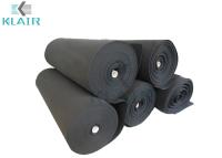 China Synthetic Activated Carbon Air Filter Media Roll For Odor Control Ventilation System for sale