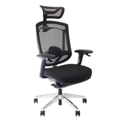 China Marrit X Ergonomic Black Office Chair Executive Seating With Headrest Swivel Back Support for sale