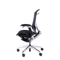 China IFIT X Swivel Office Staff Chairs With Armrest Chromed Aluminum for sale