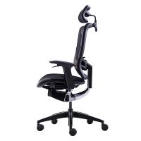 China 65mm PU Castor Swivel Gaming Chairs Ergonomic Office Seating With Lumbar Support for sale