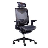 China 65mm PU Castor Swivel Gaming Chairs Ergonomic Office Seating With Lumbar Support for sale