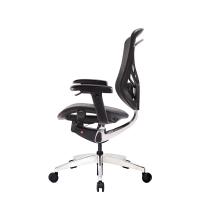 China 4D Armrest Ergonomic Desk Chair Comfortable Mesh Office Seating for sale