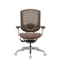 China GTCHAIR Grey Frame Mesh Office Chair Ergonomic Middle Back Swivel Seating for sale