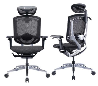 China Mesh Swivel Office Chairs Adjustable Ergohuman High Back Swivel Chair for sale