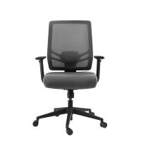 China Upholstery Seat Easy Posture Mesh Lumbar Support Office Chair For Back Pain for sale