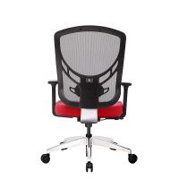 China High Back Swivel Task Executive Chair Black&Red Project Office Chair for sale