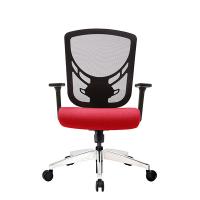China High Back Swivel Task Executive Chair Black&Red Project Office Chair for sale