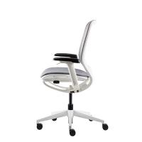 China Mid Back Desk Chair without Mechanism Breathable Mesh Ofiice Chair for sale
